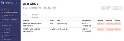 User Groups Heroic Labs Documentation