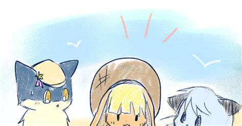 絵師ぽけ戦】 【絵師ぽけ戦】 砂遊びしよう！ 【海開き】 ヒノのイラスト Pixiv