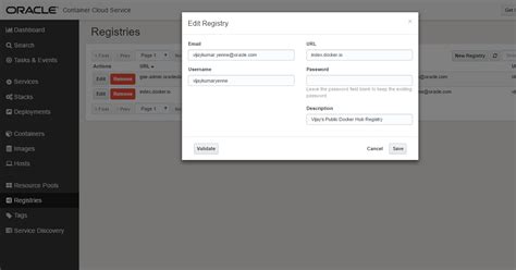 dockerising a vue js based spa ship and run on oracle container cloud