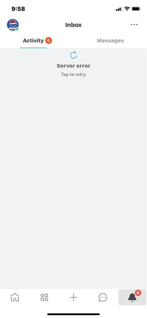 Why Has My Notification Inbox Been Saying “server Error” For The Past