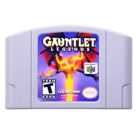 Gauntlet Legends Nintendo N64 Us Version Ntsc Video Game Game
