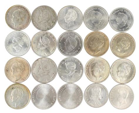 At Auction Twenty Assorted Foreign Silver Coins