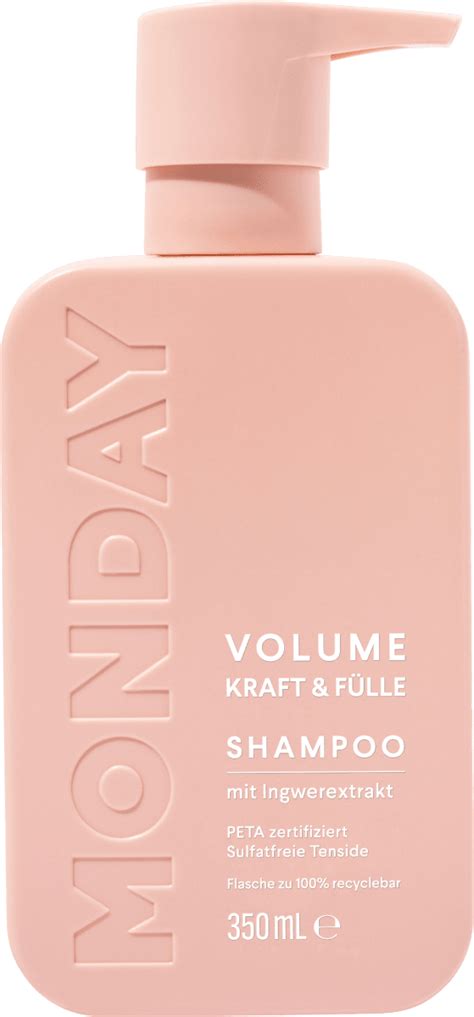 Monday Volume Kraft And Stärke Shampoo 350 Ml Dm At