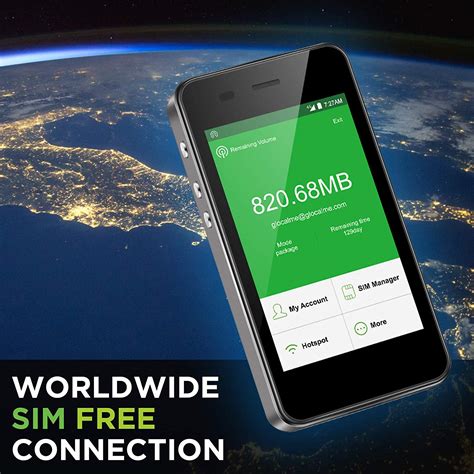 GlocalMe G3 LTE Global Mobile Hotspot Wi Fi With 2GB Global Initial Data SIM Free For Internet