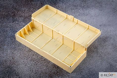 Пластиковый бокс для хранения 4 двухсторонних алмазных брусков Rz Sharpbox Vid2side 4 Rezat Ru