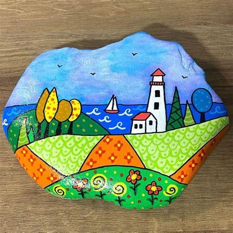 Pin by Karine Ventenac on Galets à réaliser Rock painting designs
