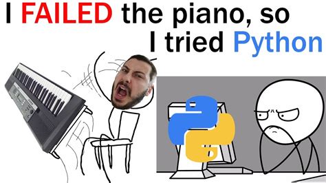 I FAILED At Playing The Piano So I Wrote A NOOB PYTHON To Play