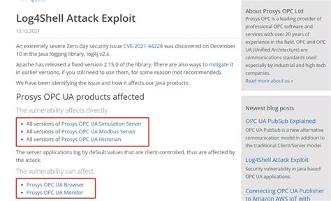 警惕！apache Log4j漏洞的影响已蔓延至工业领域 Ot网络安全领军者 北京安帝科技有限公司