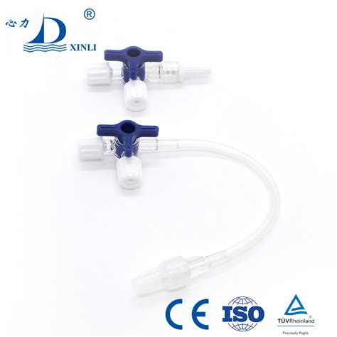 Medical Iv Check Valve Ptfe Lure Lock Stopcock Medical Three Way