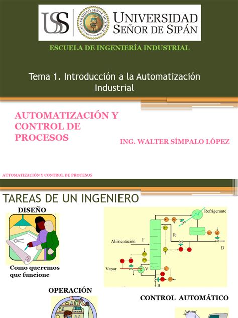 Tema 1. Introducción A La Automatización Industrial | PDF | Sistema de ...