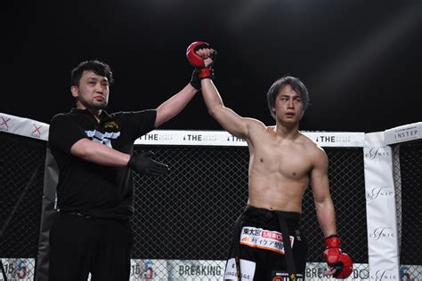 【breakingdown】大野篤貴が3rでよーでぃーをko、虎之介が足ポキニキをダウンさせ大阪大会でベアナックルmmaでのメカ君戦をアピール