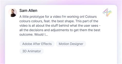 seeking feedback on video prototype exploring color decisions