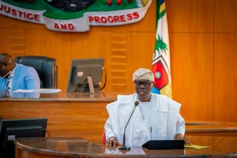 Breaking Sanwo Olu Presents 2023 Budget To Lagos Assembly News Indicator
