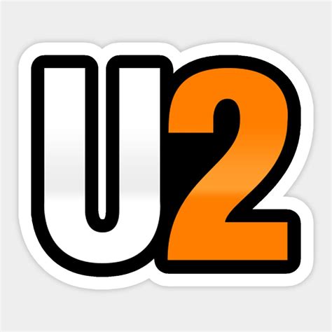 U2 By Oletaker Typography Shirt Design Funny Stickers Retail Logos
