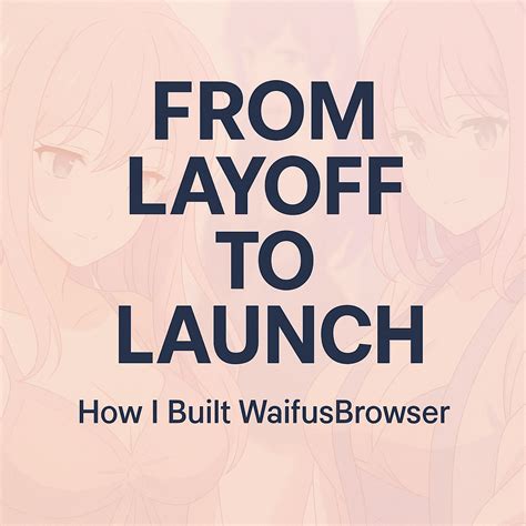 How I Made Over 10k Month After Being Fired As A Software Engineer By Waifus Browser Apr