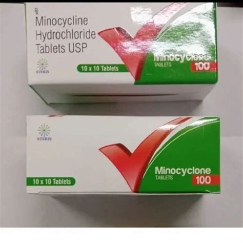 Minocycline Hydrochloride Tablet Usp 100 Mg At Rs 450 Box In Nagpur Id 2852543422933