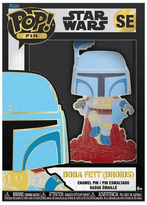 75806 Boba Fett Droids Funko Pop Star Wars Loungefly Disney Pin