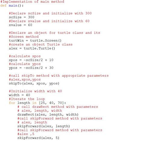 Solved Use The Non Fruitful Function DrawRect As A Model I Need To