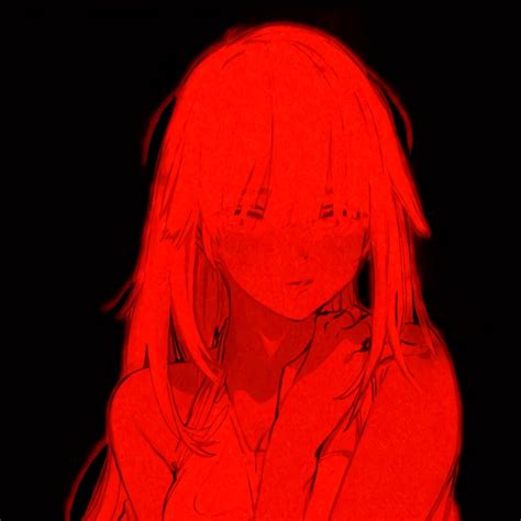 𝙧𝙚𝙙𝙘𝙤𝙧𝙚 Red icons Anime art dark Violet evergarden anime