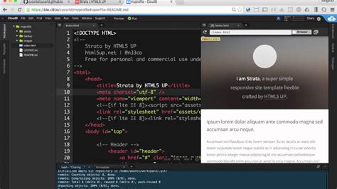 github 으로 소개 페이지 런칭하기 응용 youtube