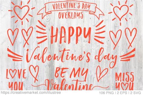 106 Valentine S Day Vector Clip Art Gestalten Pinnwand Eigenwerbung
