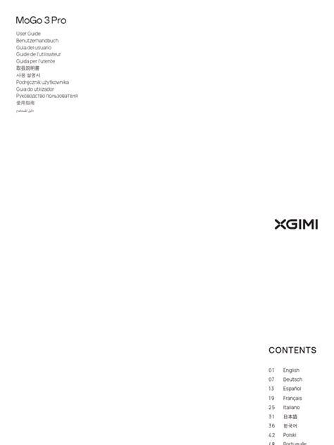 Mogo 3 Pro User Manual V1 0 Multilanguage Pdf Electromagnetic