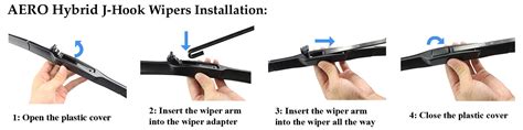 Aero Hybrid J Hook Wiper Installation Aero Wiper Blades Official Website