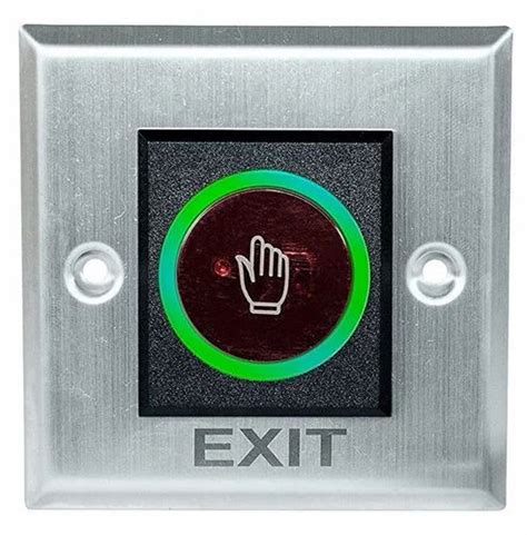 Sensor Access Control No Touch Exit Switch For Door Lock Fixed Frequency Emission Mode At