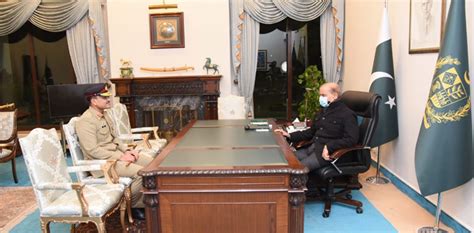 Pakistan Army Chief And Pm Shehbaz Sharif Discuss National Security