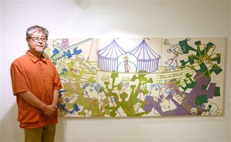 【写真・画像】自由な想像力で未来へ祈り 洋画家・陣内さん（有田町）、佐賀市のギャラリーシルクロで個展 9月17日まで まちの話題暮らし