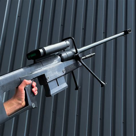 🔫 Srs99c S2 Am Sniper Rifle Halo Combat Evolved Replica Prop・ 3d File