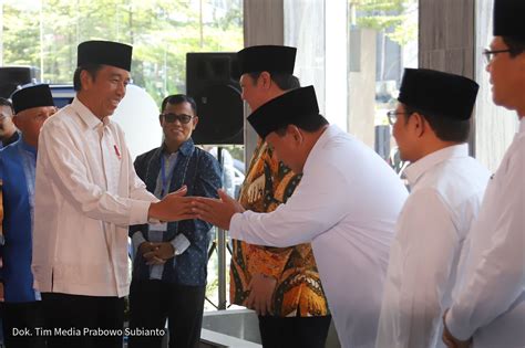 Prabowo Silaturahmi Ramadhan Bareng Jokowi Bahas Komitmen Kebangsaan