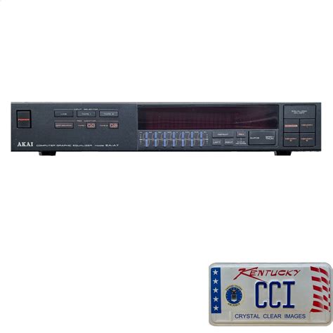 AKAI EA-A7 Color: Black Vintage Computer Stereo Graphic Equalizer With Manual | eBay