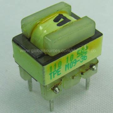 China Audio Frequency Transformer In Various Sizes With 20Hz To 20kHz Frequency Range On Global