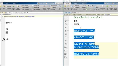 Matlab Lecture 5 Part 2 Youtube