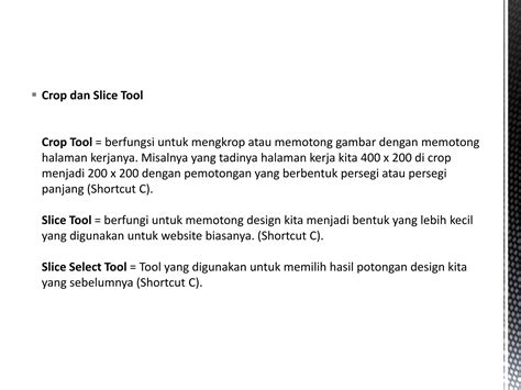 Fungsi Fungsi Tools Pada Adobe Photoshop Pptx