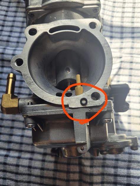 Left Over O Ring After Rebuilding Carb It Isnt Shown In My Clymer Manual Rsportster