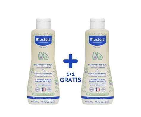 Mustela baby šampon 500ml duo 0,0000000000 2x500ml - pharmacy