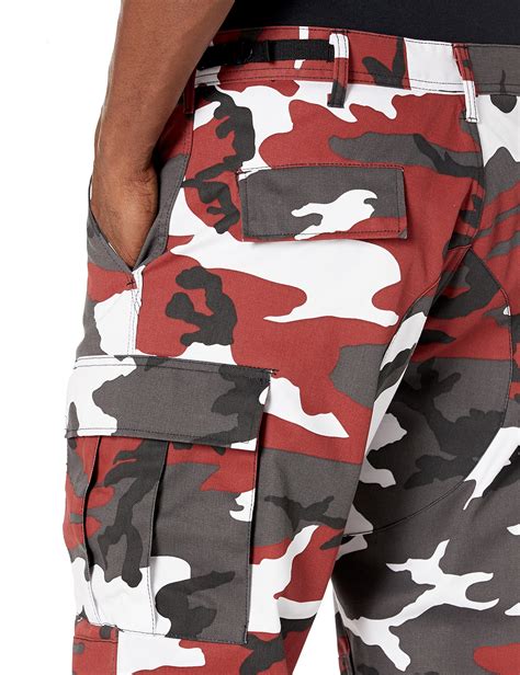 Backbone Mens Fashion Bright Camouflage Cargo Pants
