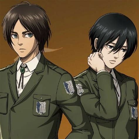 `eremika İcon ♡ Kyojin Eren Jaeger Shingeky