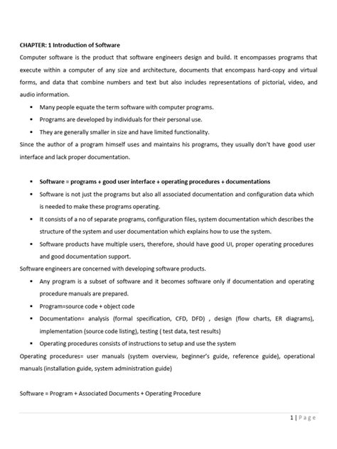 Introduction To Software Engineering Concepts Pdf Software