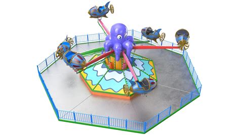 Two Detailed Carousels 3d Model Turbosquid 2174518