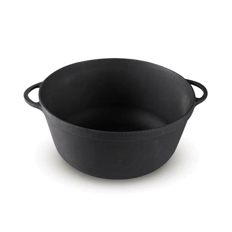 Brattopf Aus Gusseisen 30cm 8l Schmortopf Kasan Kochtopf Bräter