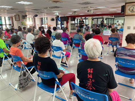 樂齡社群反詐騙│基四警打詐隊全力守護
