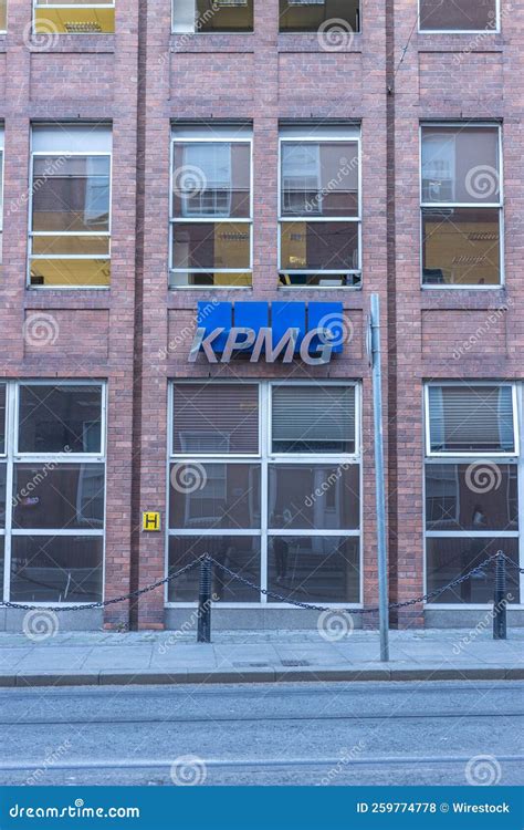 dublin ireland july 7 2022 dublin streets during the sunset kpmg