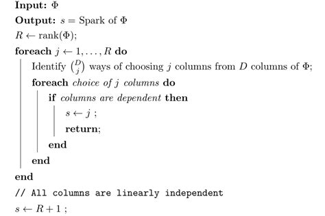 Spark Sparse Plex V