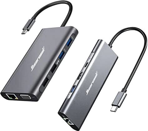Hiearcool 11in1 Docking Station And 8in1 Usb C Hub Type C