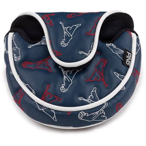 Dancing Mr Ping Mallet Putter Cover Golf Golden Sports Hk