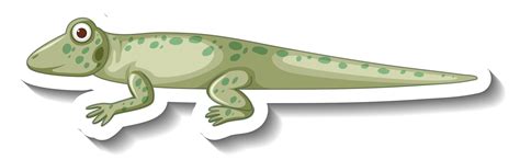 Running Lizard Clipart