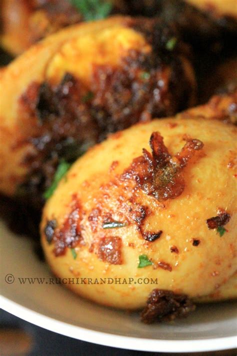 Simple Egg Roast Bachelors Recipe Ruchik Randhap Recipe Egg